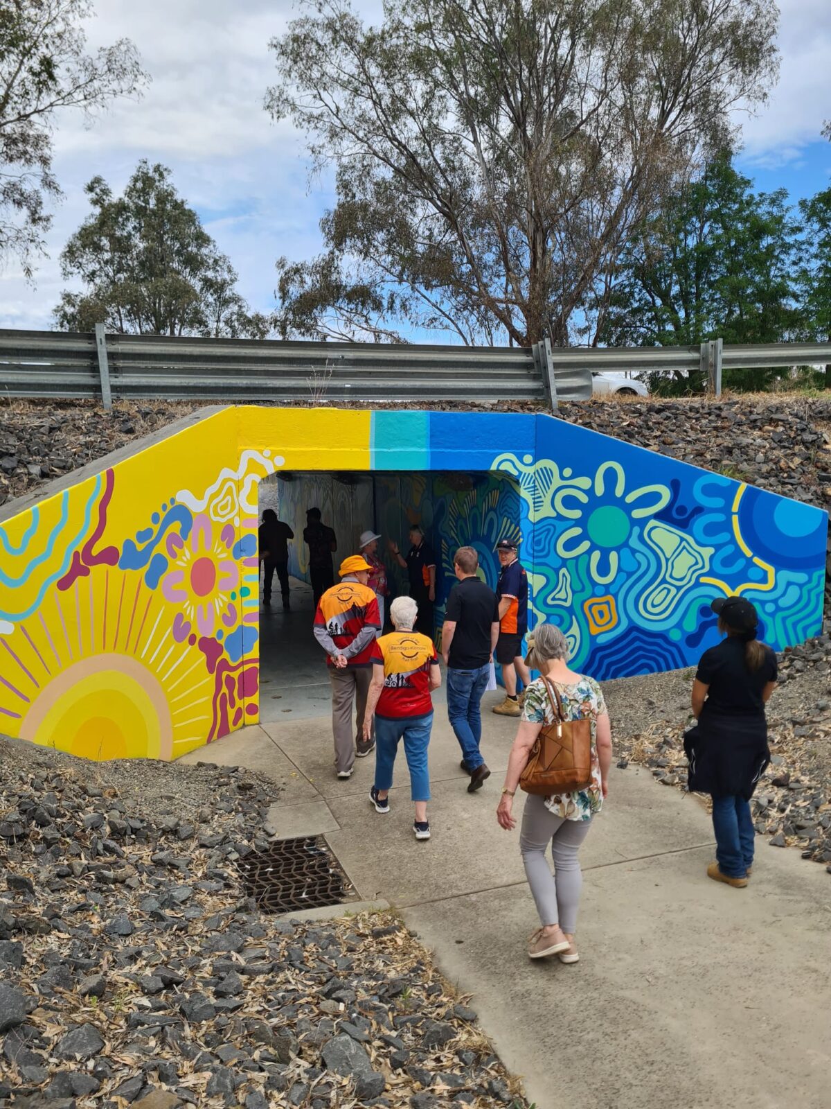 Axedale O’Keefe underpass mural celebration – Friends of the Bendigo ...
