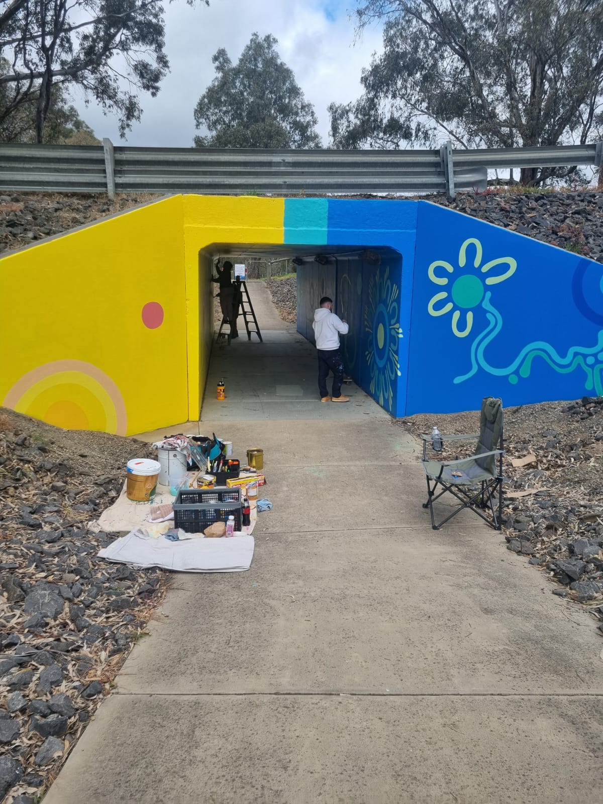 Axedale O’Keefe underpass mural celebration – Friends of the Bendigo ...